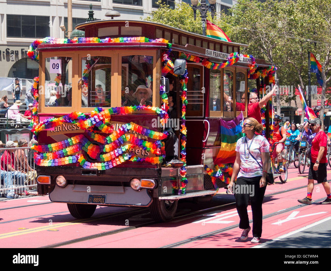 Pride parade car hi-res stock photography and images - Alamy