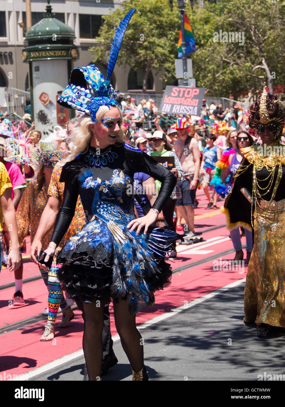 Woman pride parade hi-res stock photography and images - Alamy