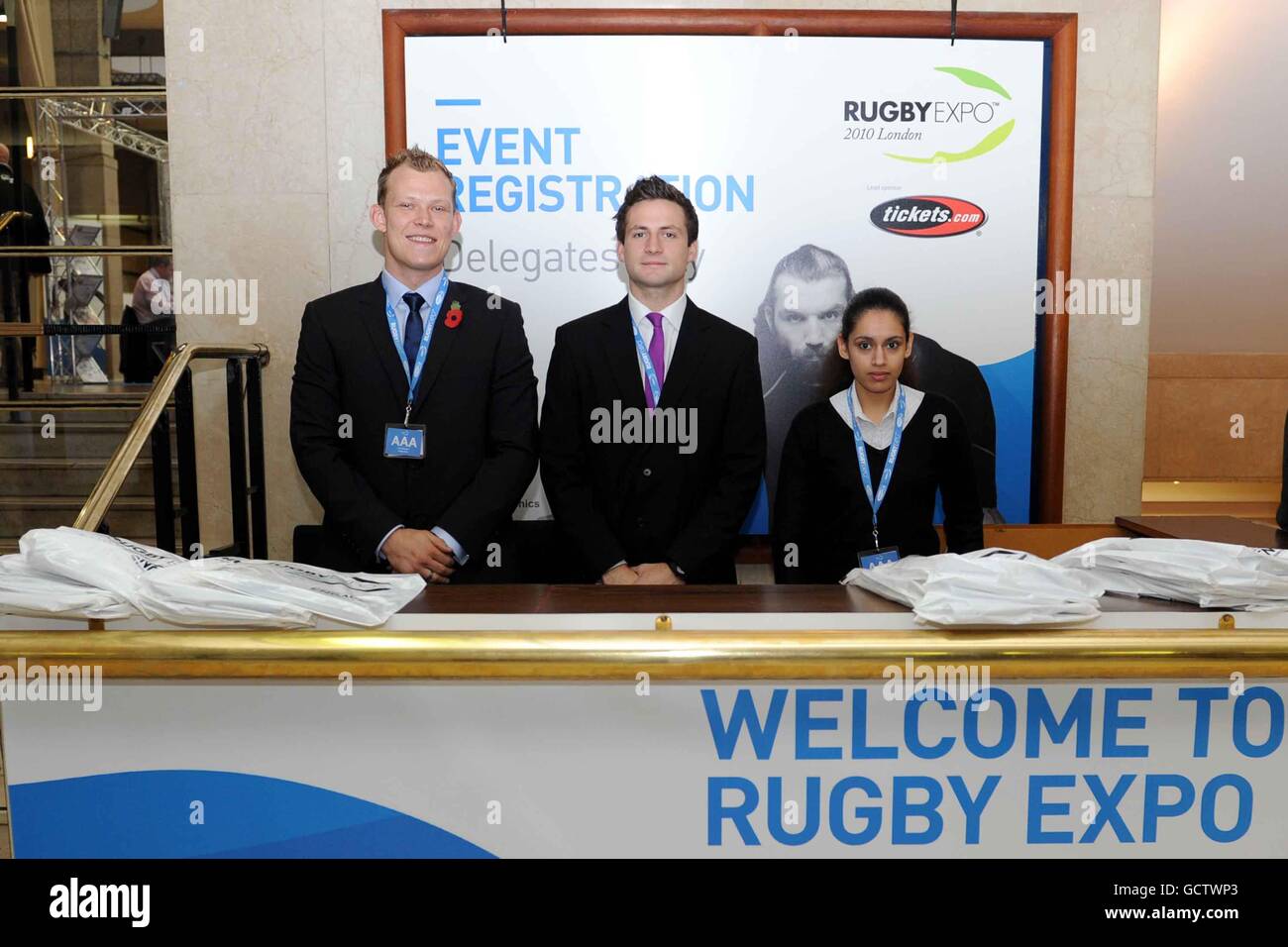 Rugby Union - Rugby Expo 2010 - Day 1 - RHS Lawrence Hall Stock Photo ...
