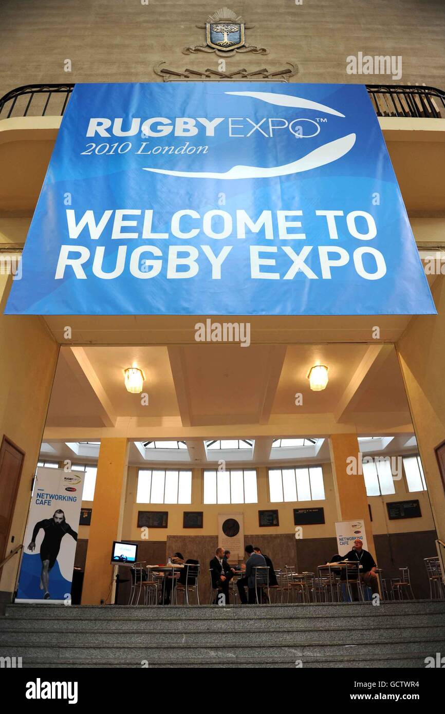 Rugby Union - Rugby Expo 2010 - Day 1 - RHS Lawrence Hall. General view ...