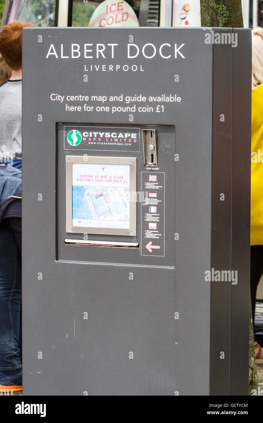 Albert dock liverpool map hi-res stock photography and images - Alamy