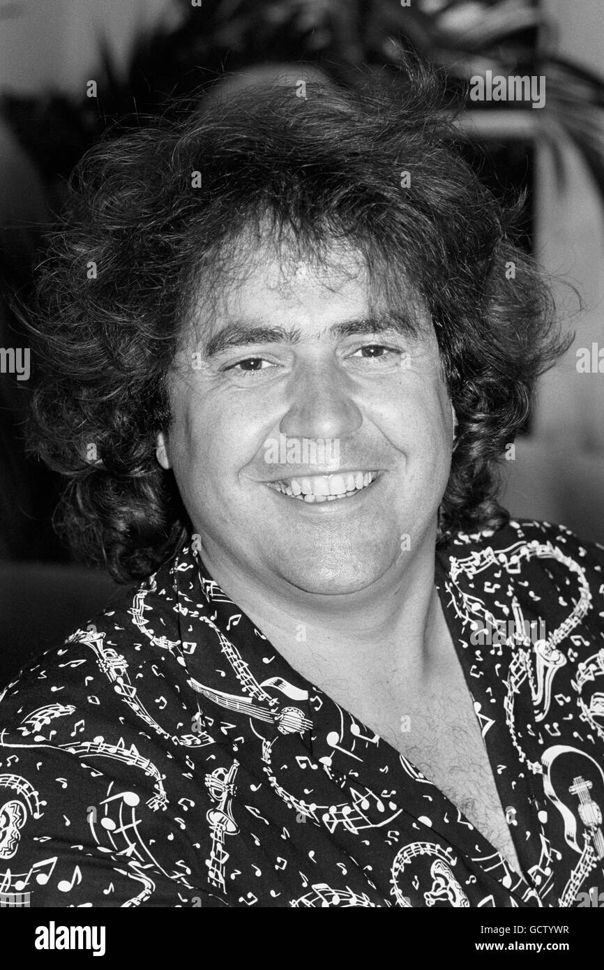 Television. Danny Baker, television presenter Stock Photo - Alamy