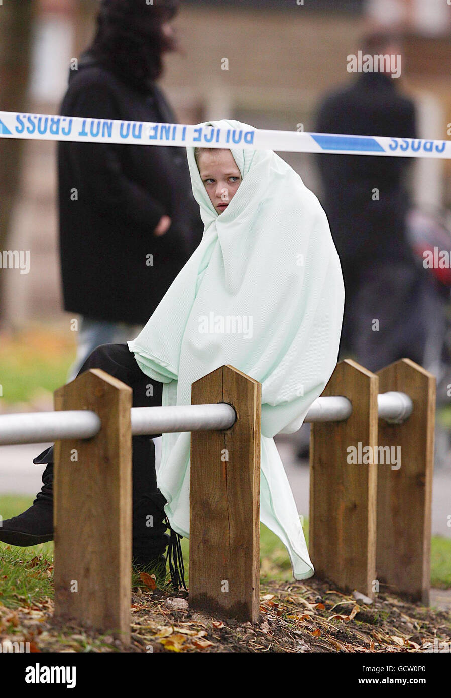 RETRANSMITTED WITH ADDITIONAL INFORMATION Jade Curtis from Irlam sits ...