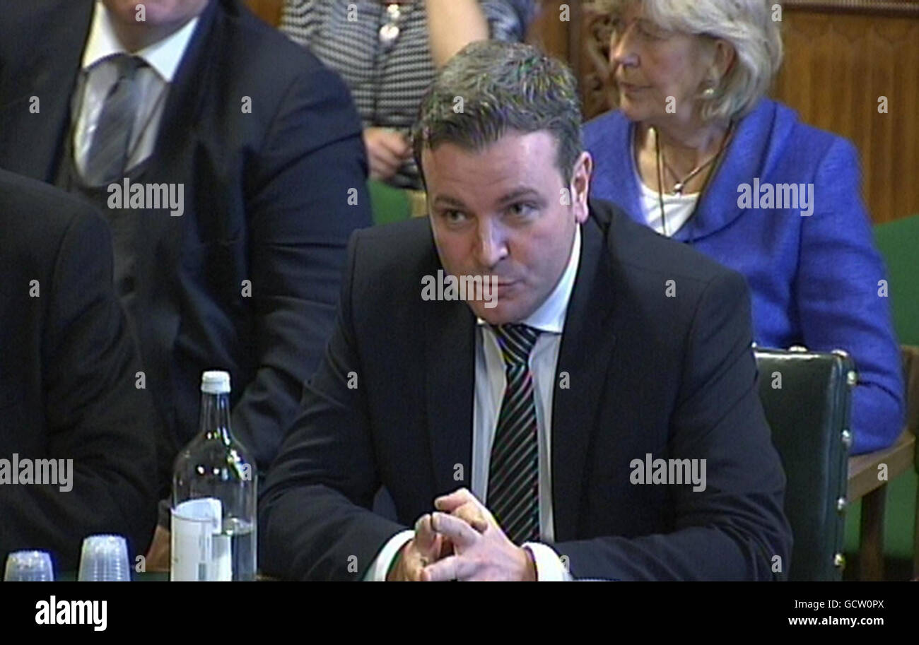 Jamie reed mp for copeland at the house of commons hi-res stock ...