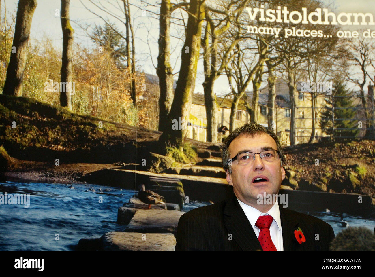 Labour MP Phil Woolas at Saddleworth Civic Hall after being found ...
