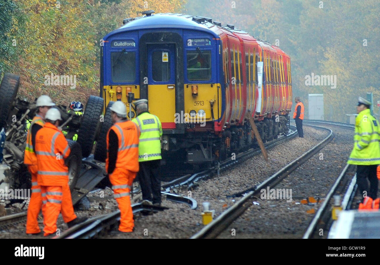 Oxshott train station hi-res stock photography and images - Alamy