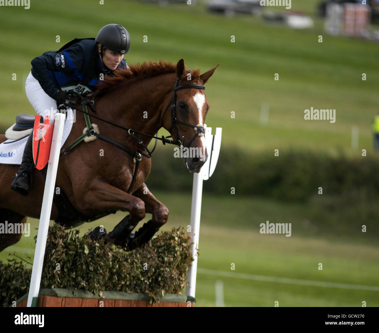 Zara Tindall riding Drops of Brandy competes at the Barbury ...