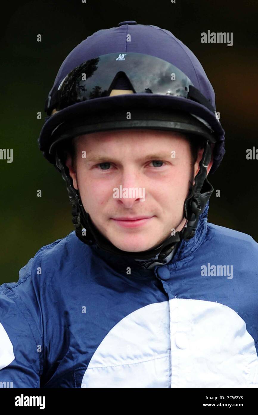 Horse Racing - Lingfield Park Racecourse. Billy Cray, jockey Stock ...