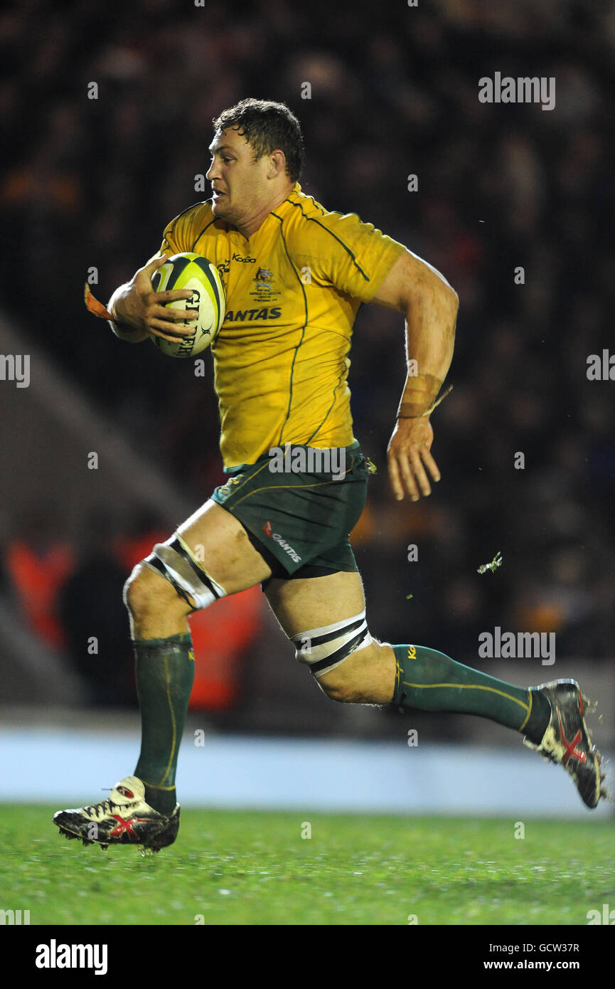 Rugby union tour match leicester tigers v australia welford road hi-res ...