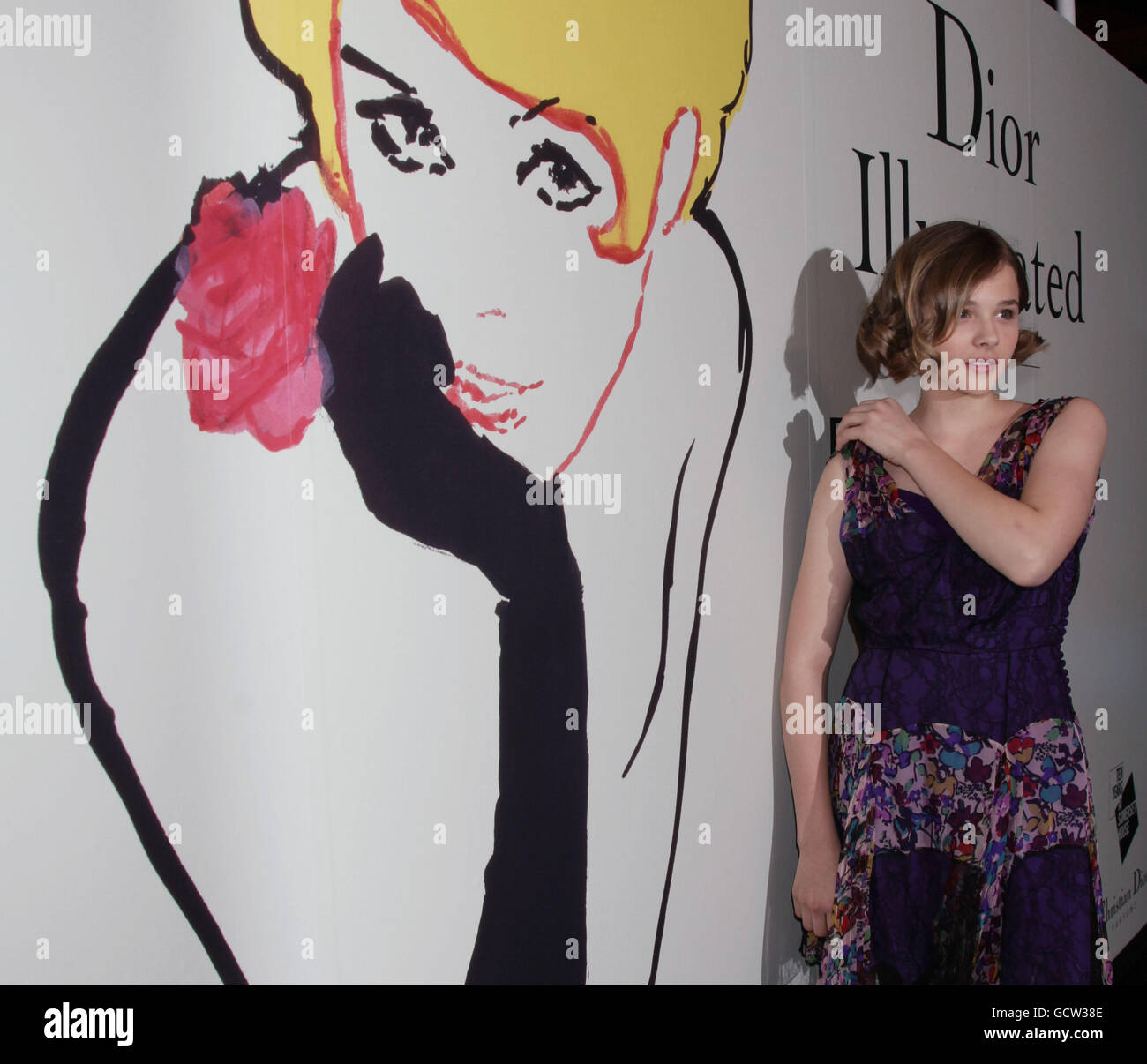 Dior Illustrated Private View - London Stock Photo - Alamy