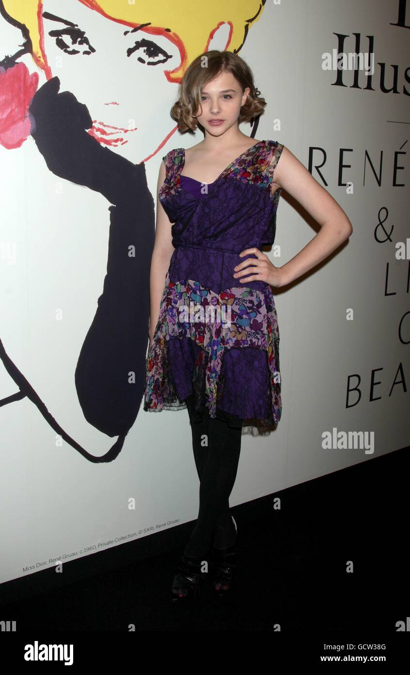 Dior Illustrated Private View - London Stock Photo - Alamy