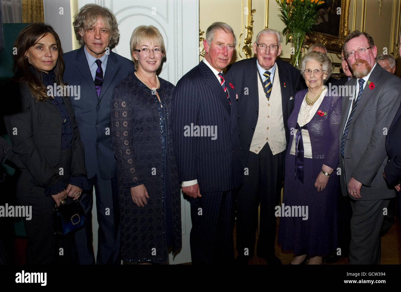 Royal visit to the Irish Embassy Stock Photo - Alamy