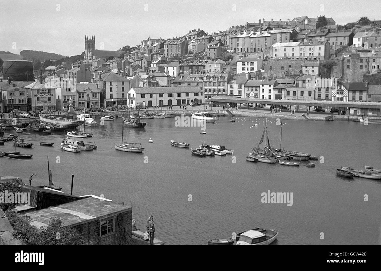 Brixham Black and White Stock Photos & Images - Alamy