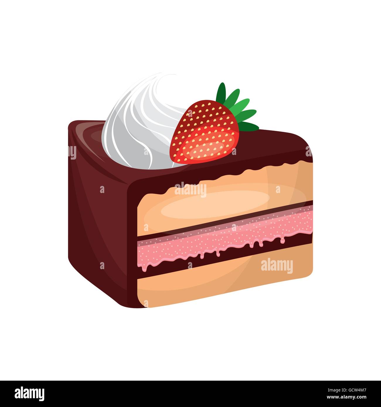Cake icon. Bakery design. Vector graphic Stock Vector Image & Art - Alamy