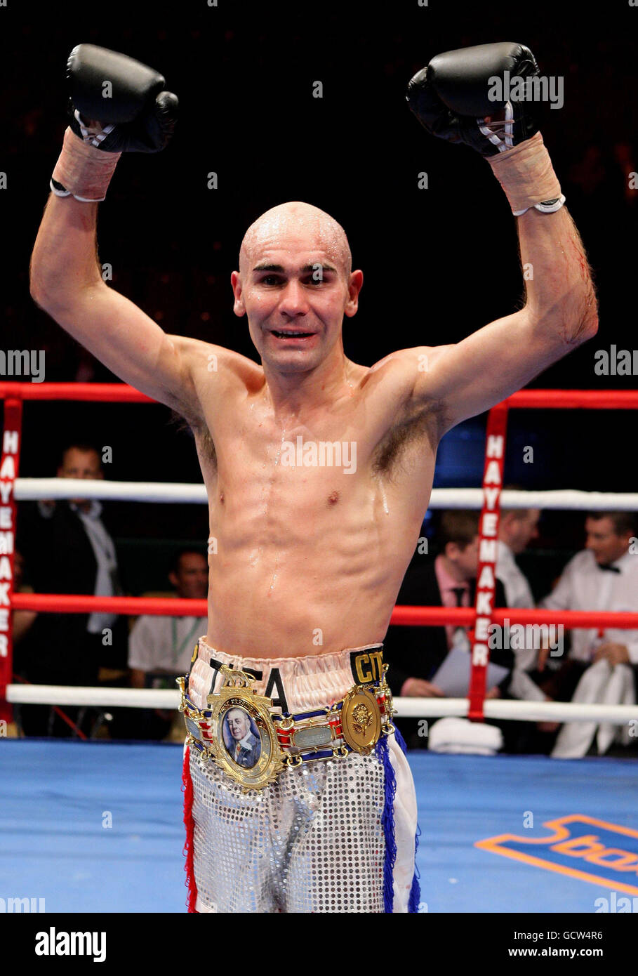 Boxing - British Bantamweight Title - Stuart Hall v Gary Davies - MEN ...