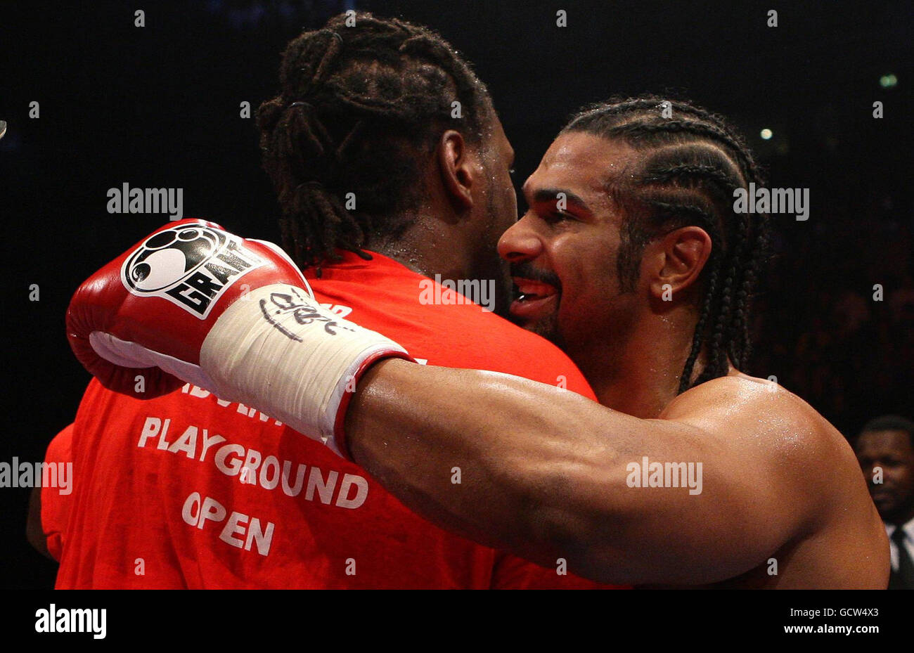 David haye v audley harrison hi-res stock photography and images - Alamy