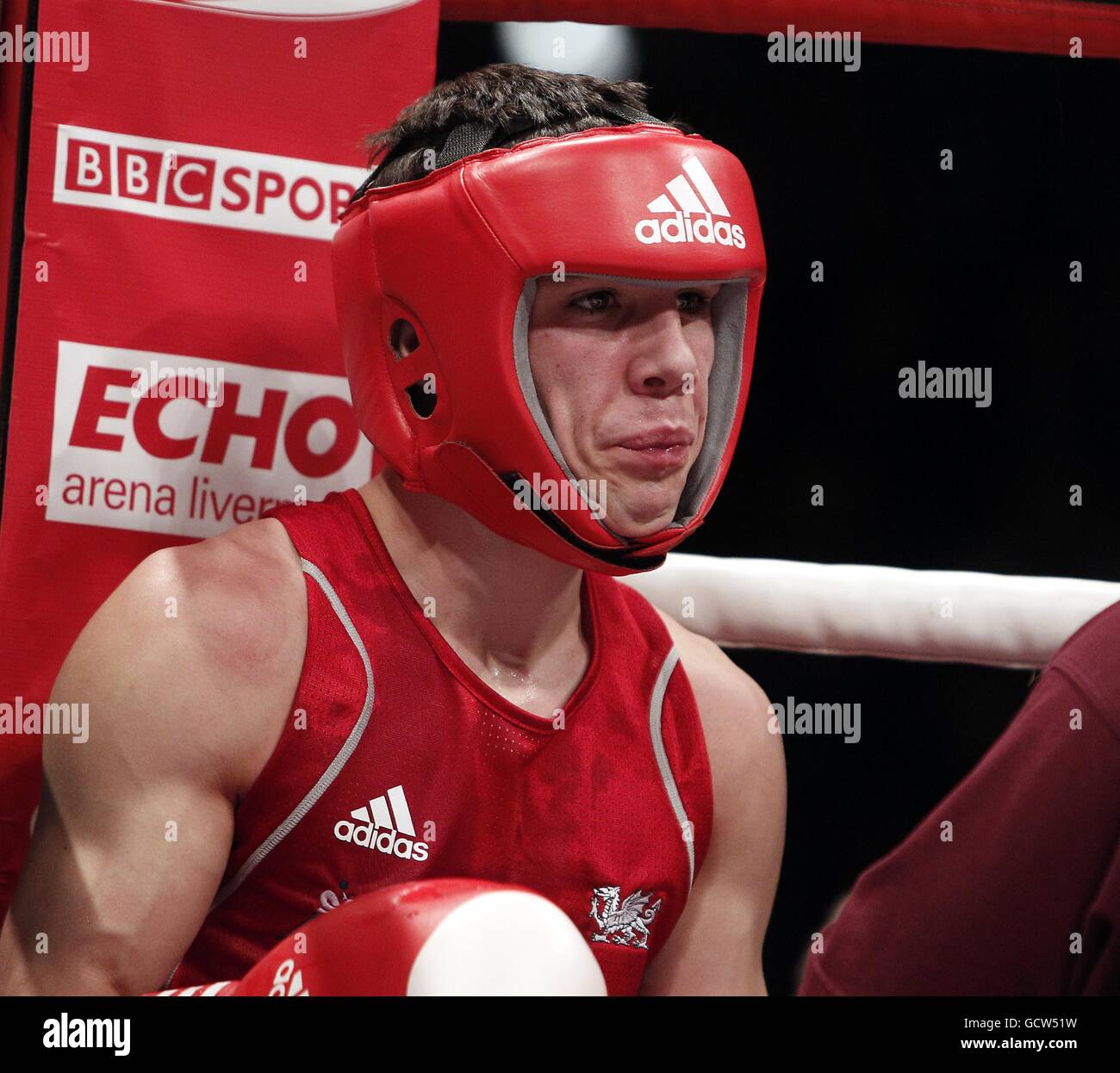 Ben Baker in the 49 Kg Weight during the Amateur Boxing Championships ...