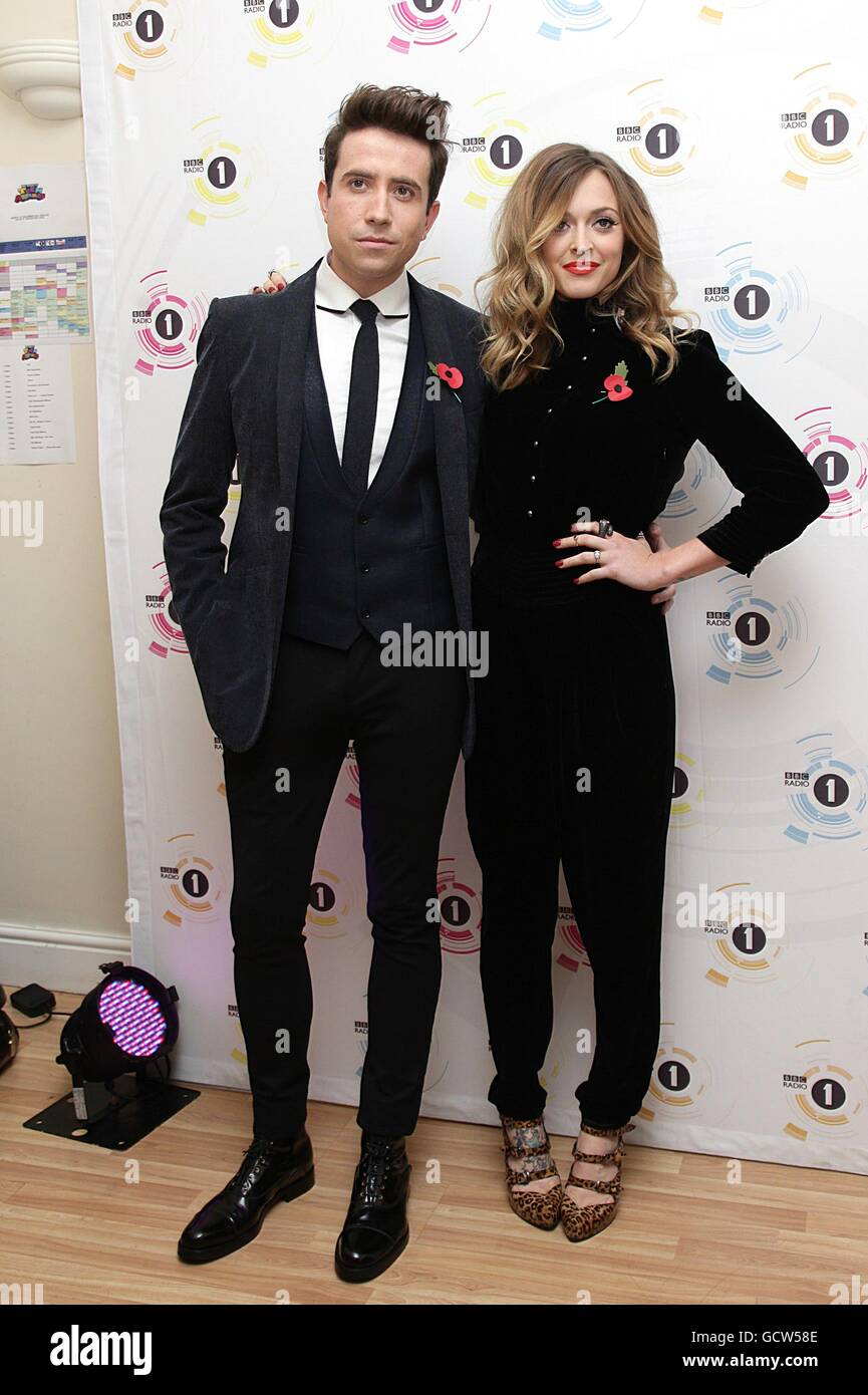 BBC Radio 1's Teen Awards - London. Nick Grimshaw and Fearne Cotton ...