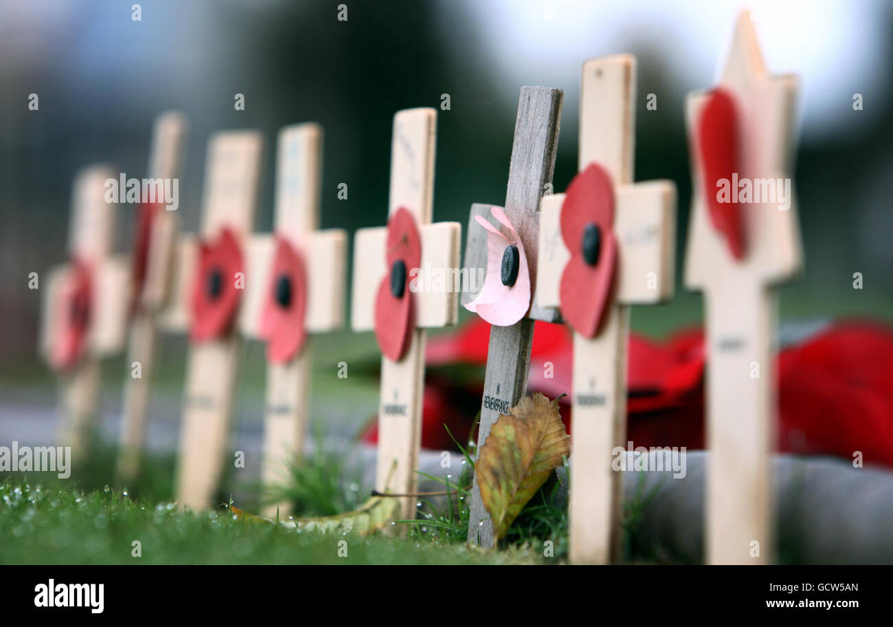 Remembrance Sunday 2010 Stock Photo - Alamy