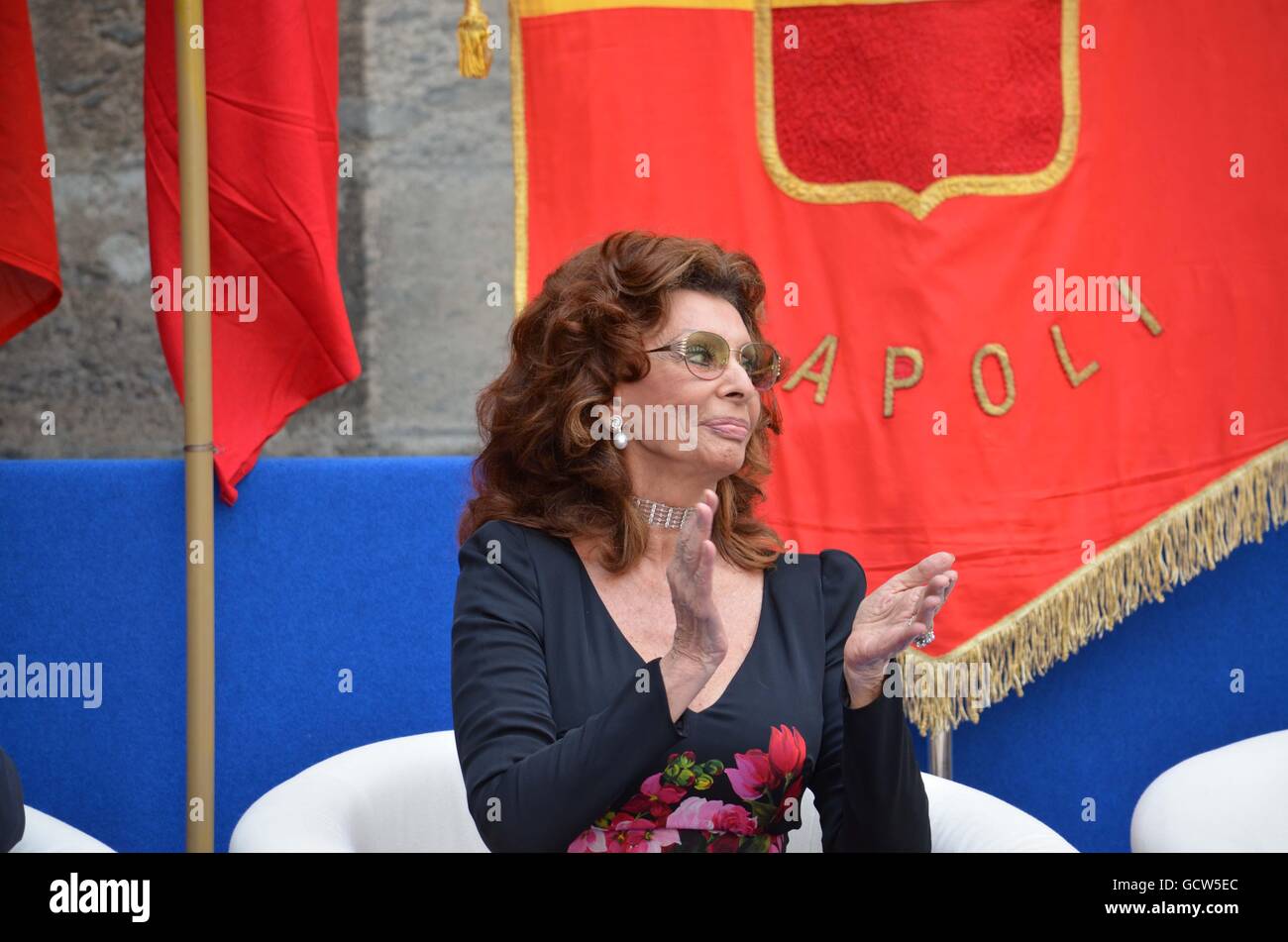 Naples, Italy. 09th July, 2016. Sophia Loren, Neapolitan star of ...