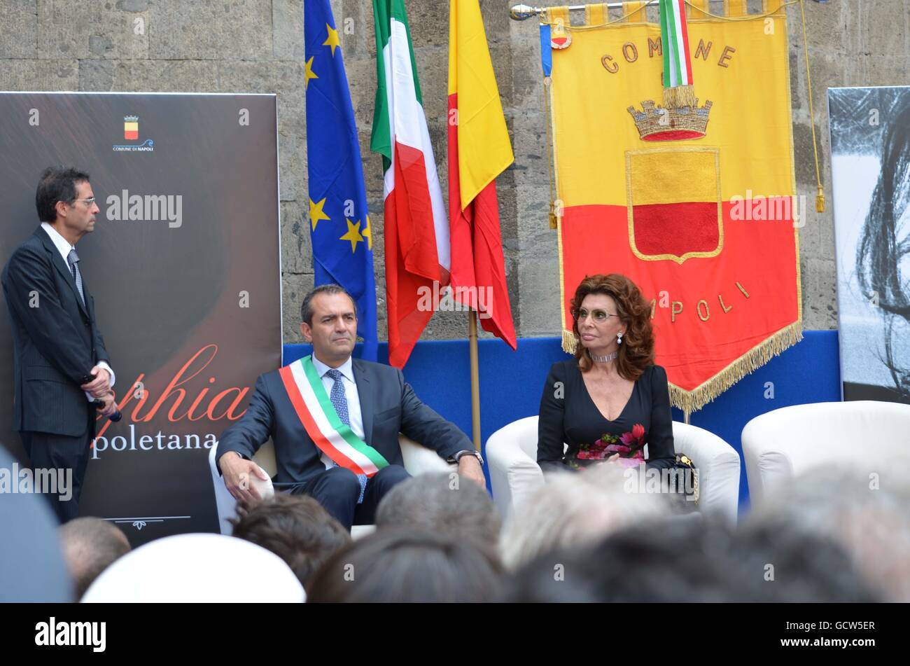 Naples, Italy. 09th July, 2016. Sophia Loren, Neapolitan star of ...