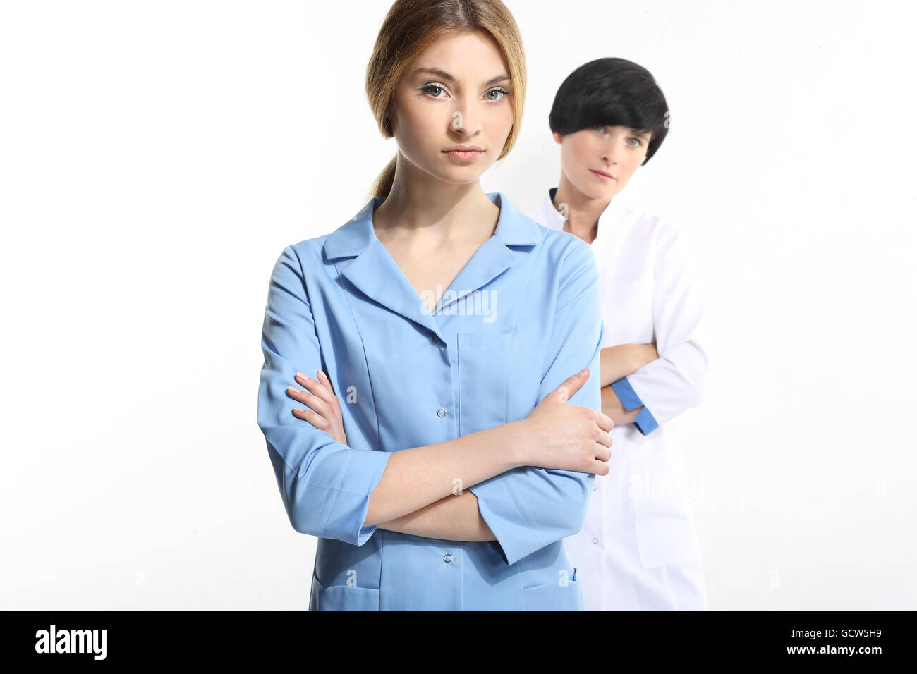 Portrait beautiful medical team hi-res stock photography and images - Alamy