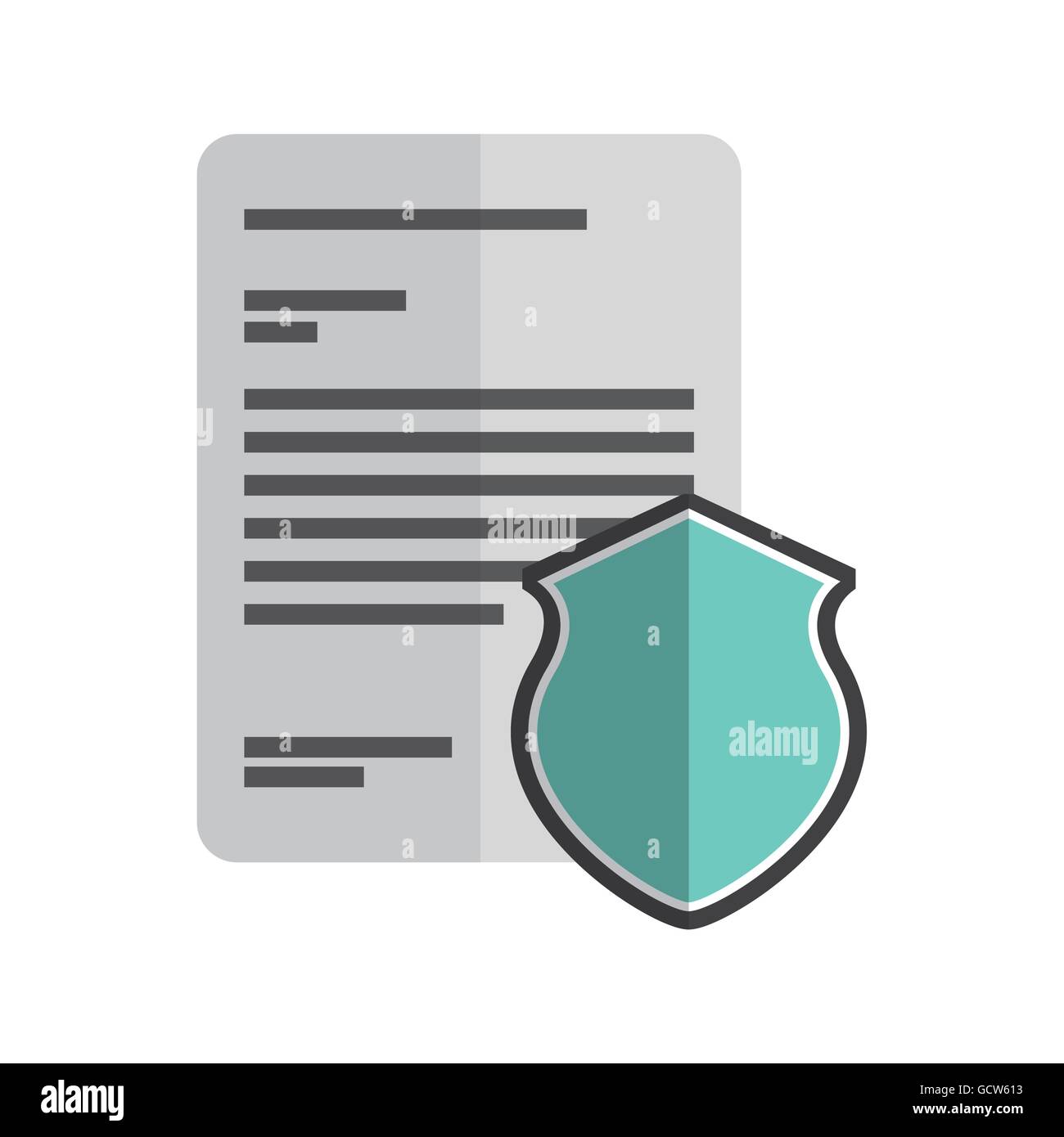 Shield copyright intellectual Stock Vector Images - Alamy