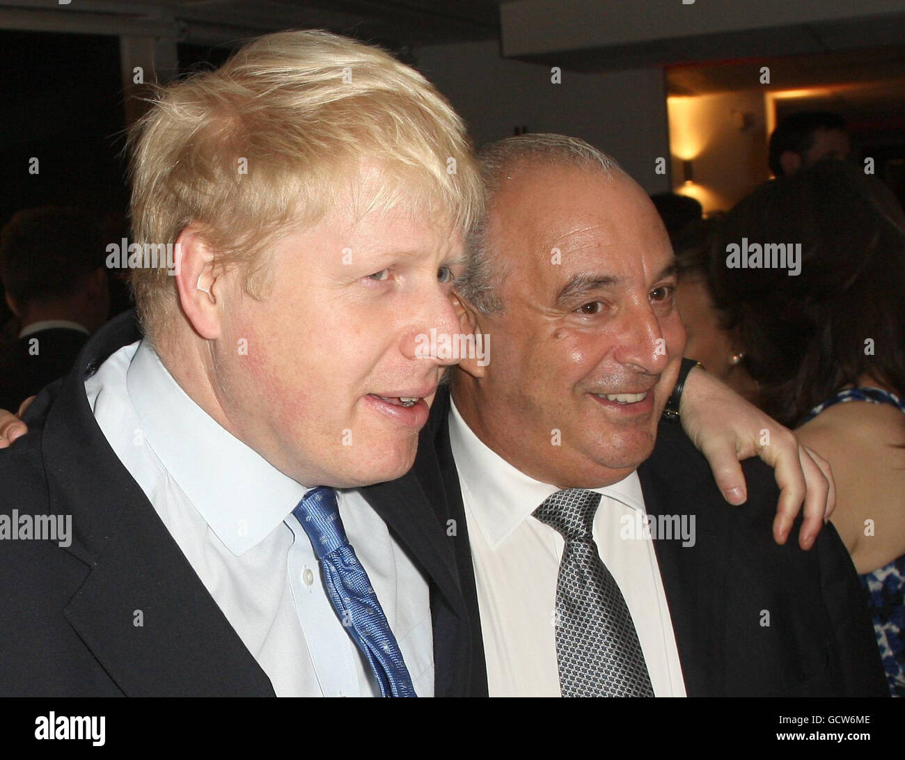 Mayor of London Boris Johnson (left) and Sir Philip Green attend the ...
