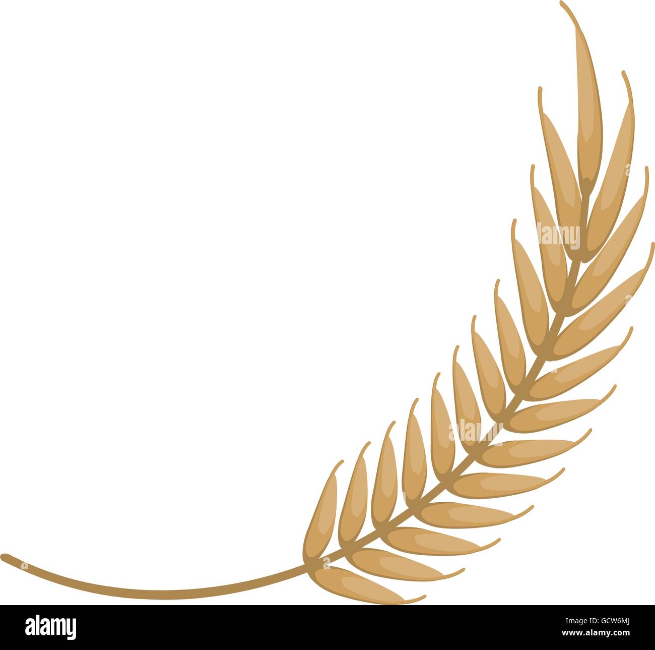 Wheat spike icon design Stock Vector Image & Art - Alamy
