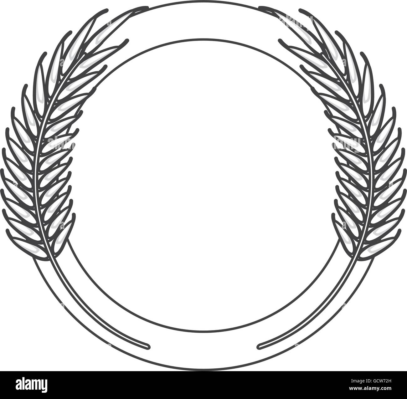 Wheat spike icon design Stock Vector Image & Art - Alamy