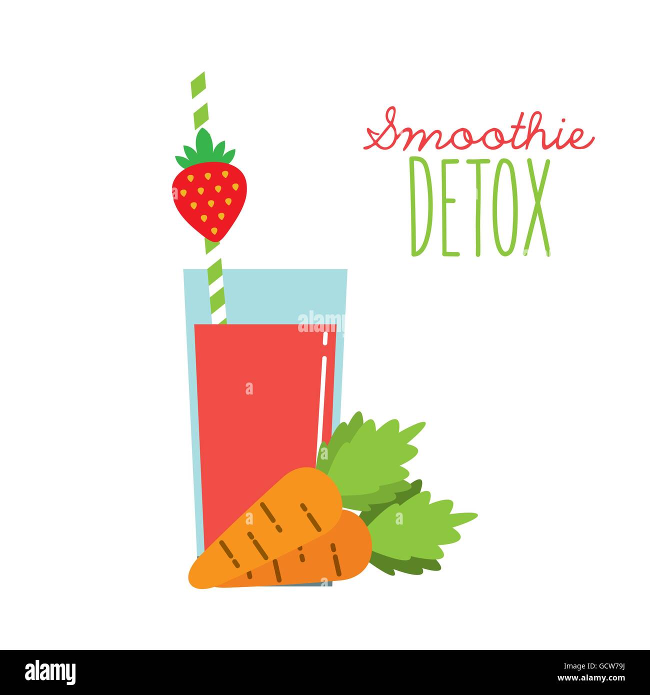 Detox icon. Organic food design. Vector graphic Stock Vector Image ...