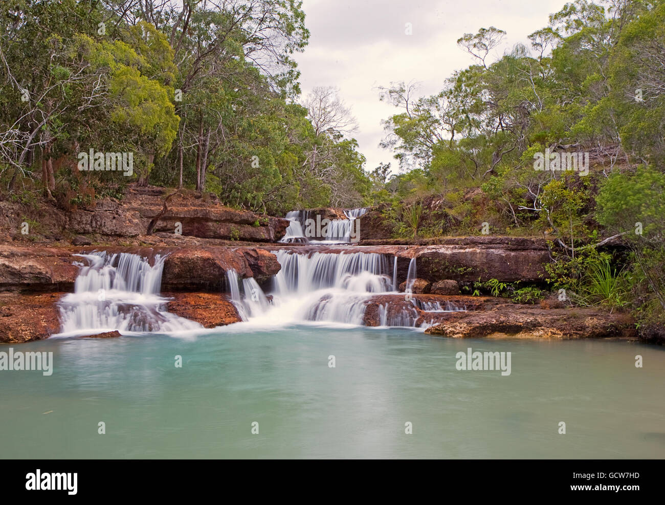 Twin Falls, Qld Australia Stock Photo - Alamy