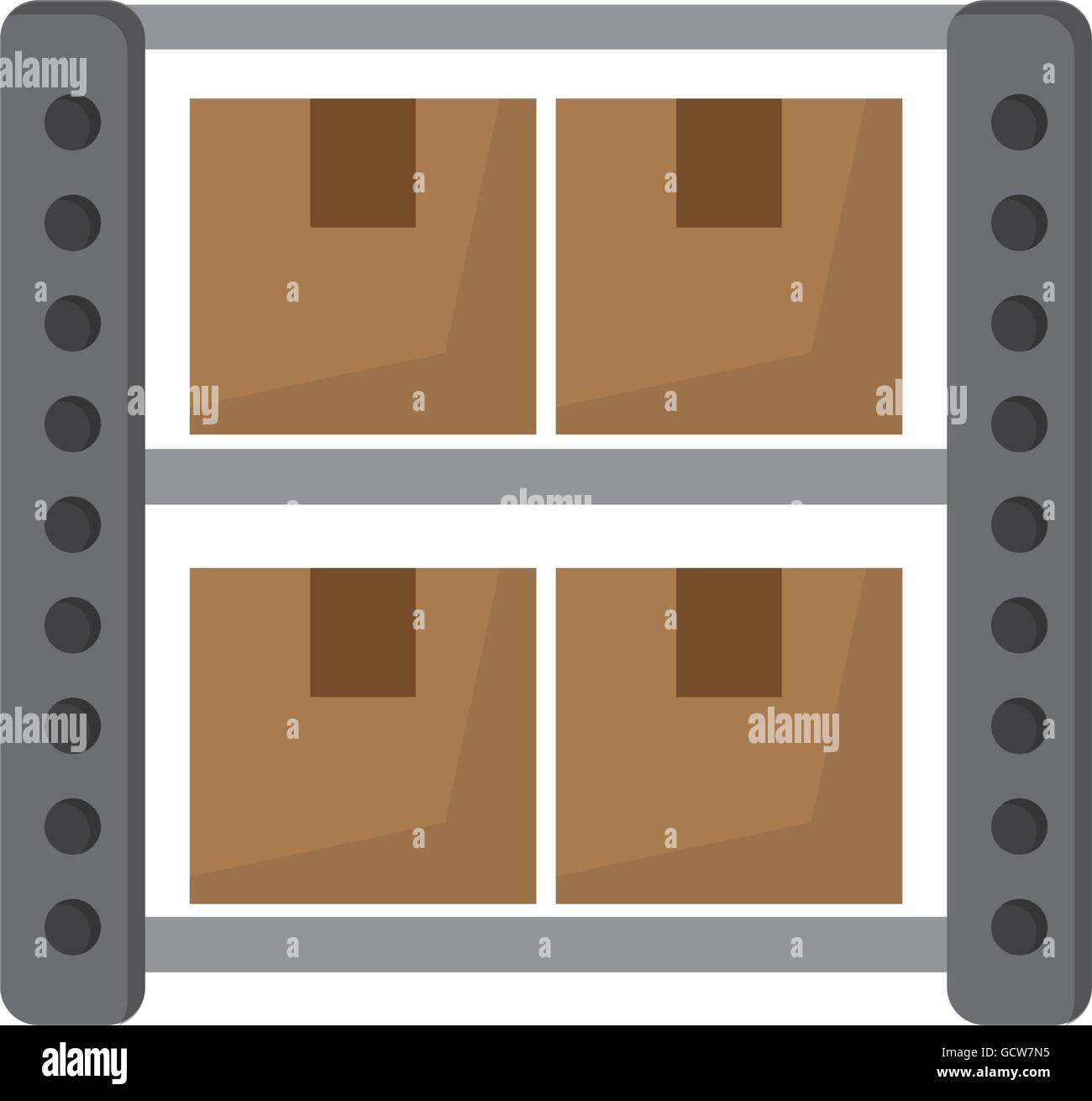 Warehouse goods storage icon Stock Vector Image & Art - Alamy