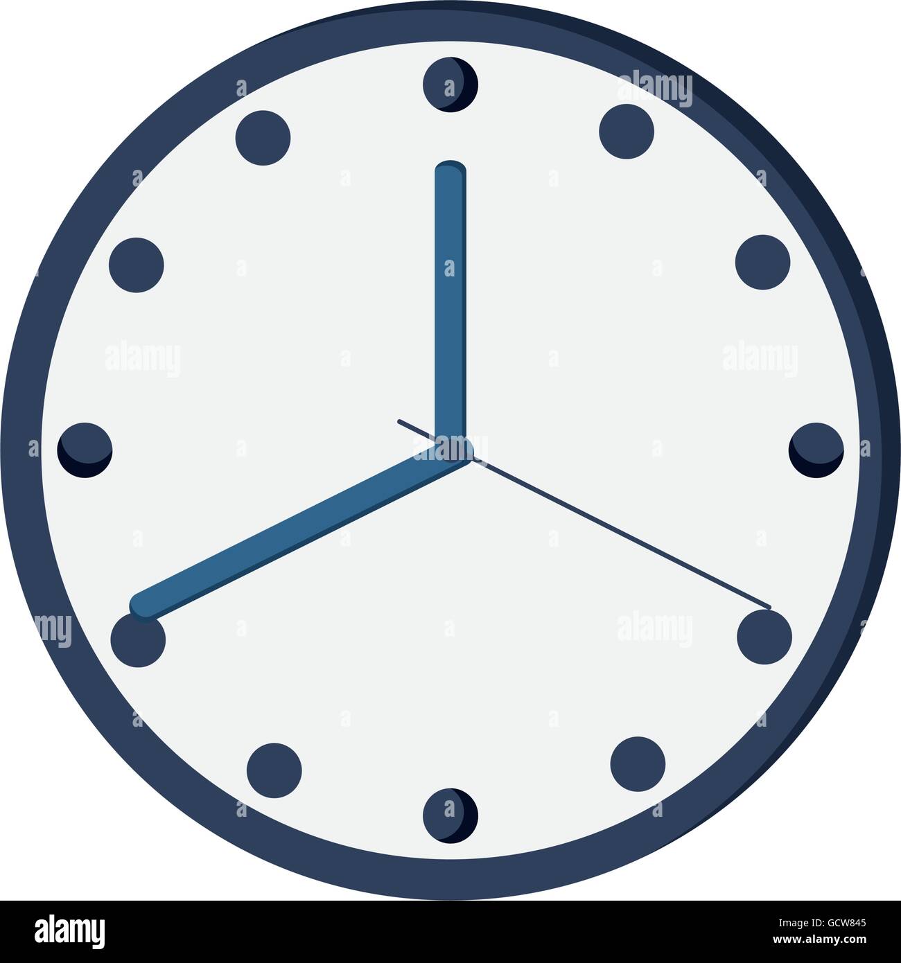 clock time hour icon Stock Vector Image & Art - Alamy