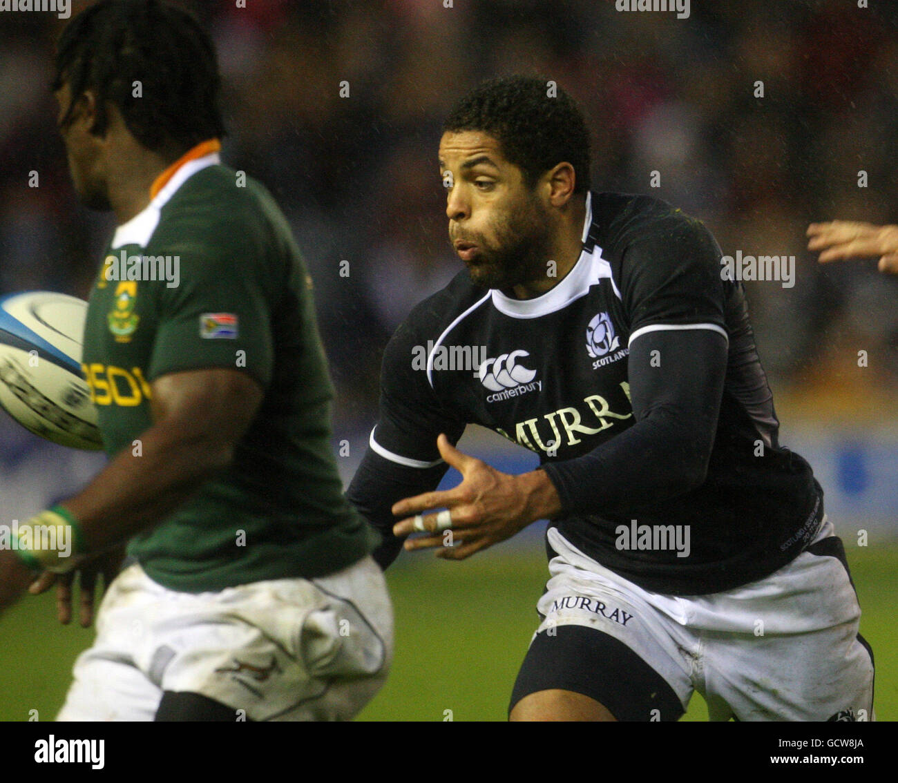 Scotland's Joe Ansbro during the EMC Autumn Test match at Murrayfield ...