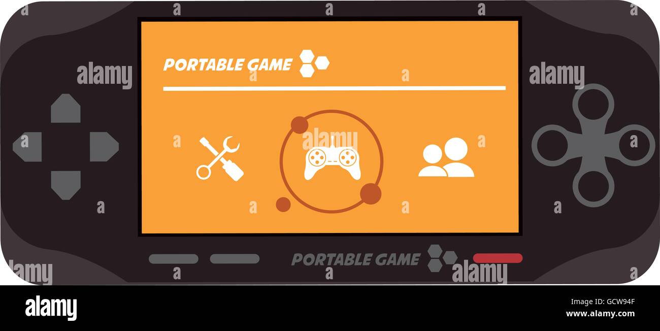 mobile video game icon Stock Vector Image & Art - Alamy