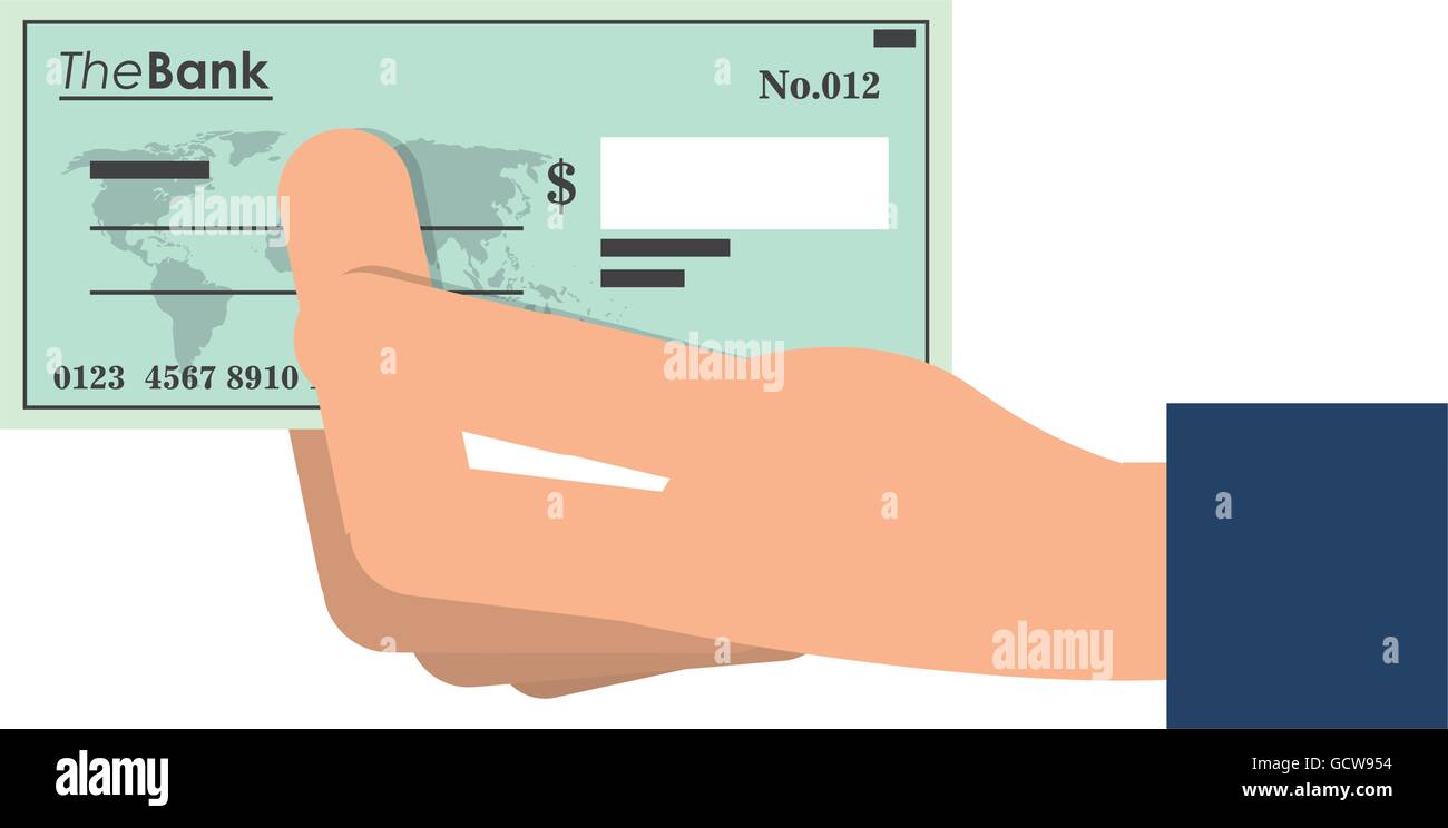 bank check icon Stock Vector Image & Art - Alamy