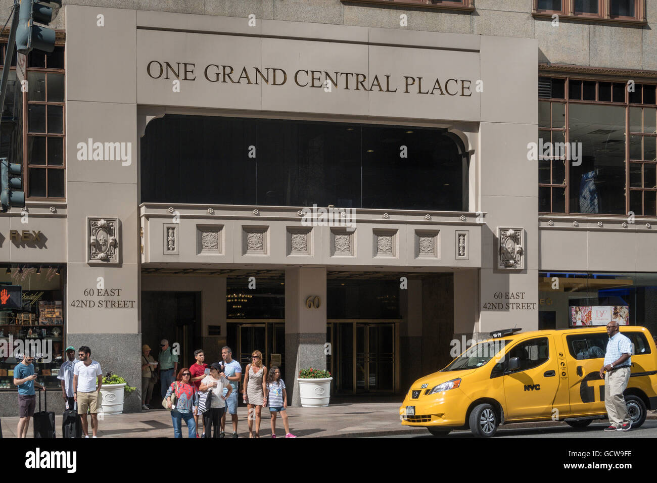 One Grand Central Place is located on East 42nd Street, New York City ...