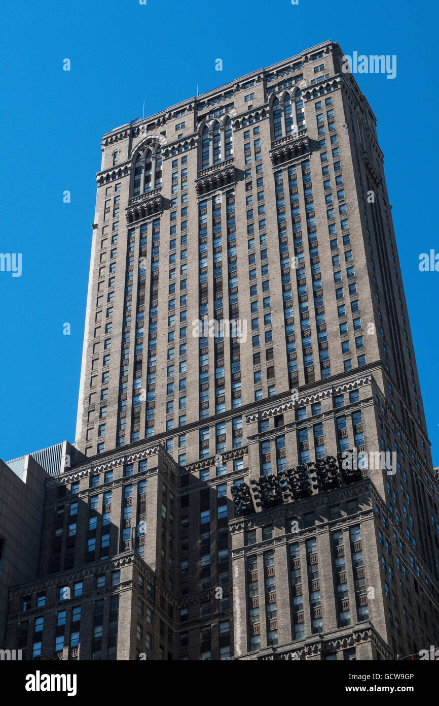 One Grand Central Place, East 42nd Street, New York City Stock Photo ...