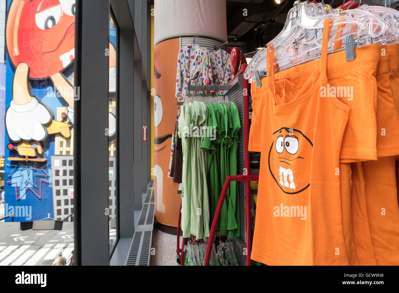 M&M's World Store, Times Square, NYC Stock Photo - Alamy