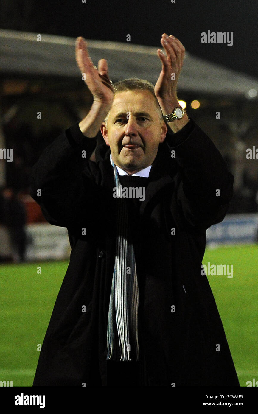 Soccer football clap claps clapping celebrate celebration hi-res stock ...