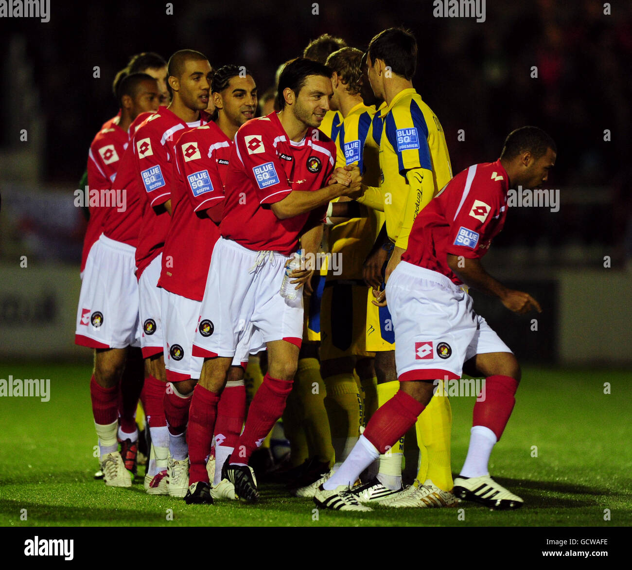 Soccer - FA Cup - First Round - Ebbsfleet United v AFC Wimbledon ...