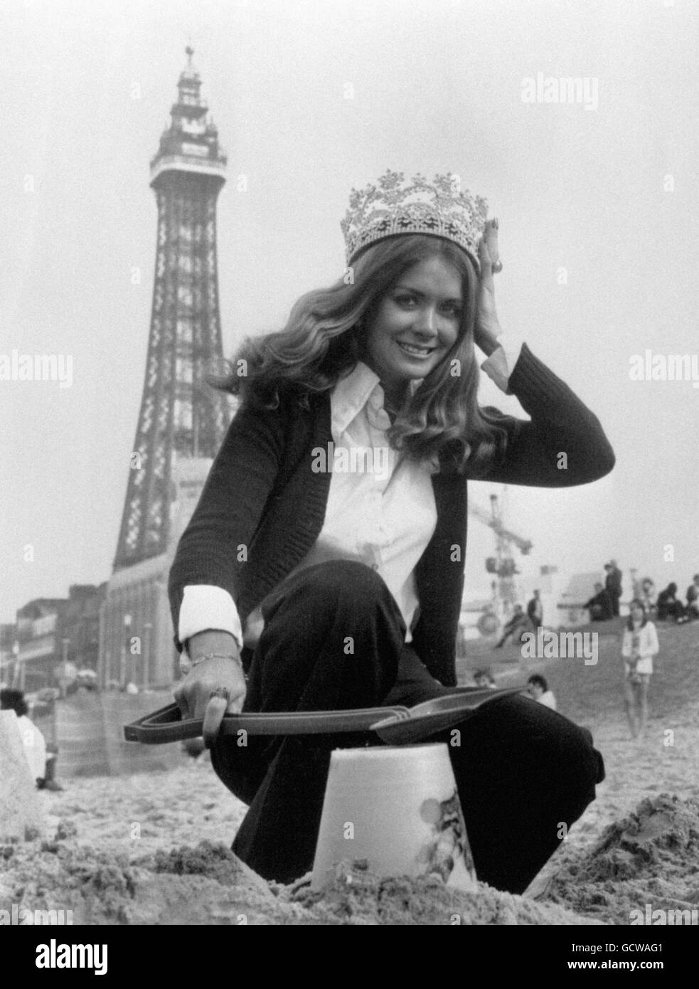 Beauty Contests - Miss UK - Blackpool Stock Photo - Alamy