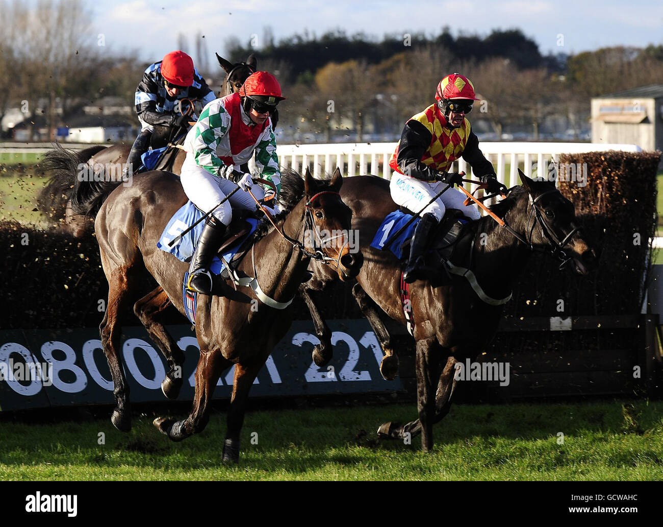 Horse racing wetherby racecourse hi-res stock photography and images ...