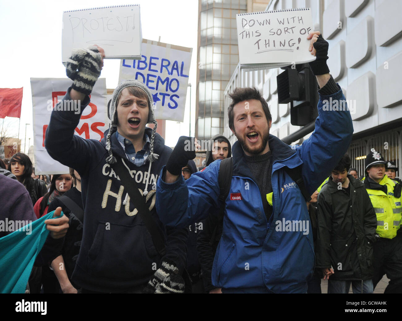 Demonstration In Leeds High Resolution Stock Photography and Images - Alamy