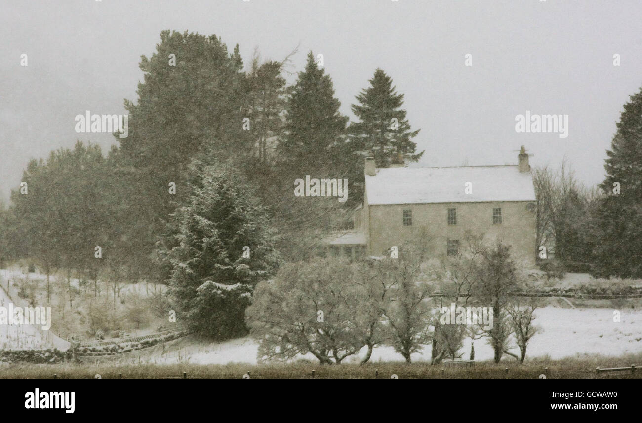 Winter weather Nov 24th Stock Photo - Alamy