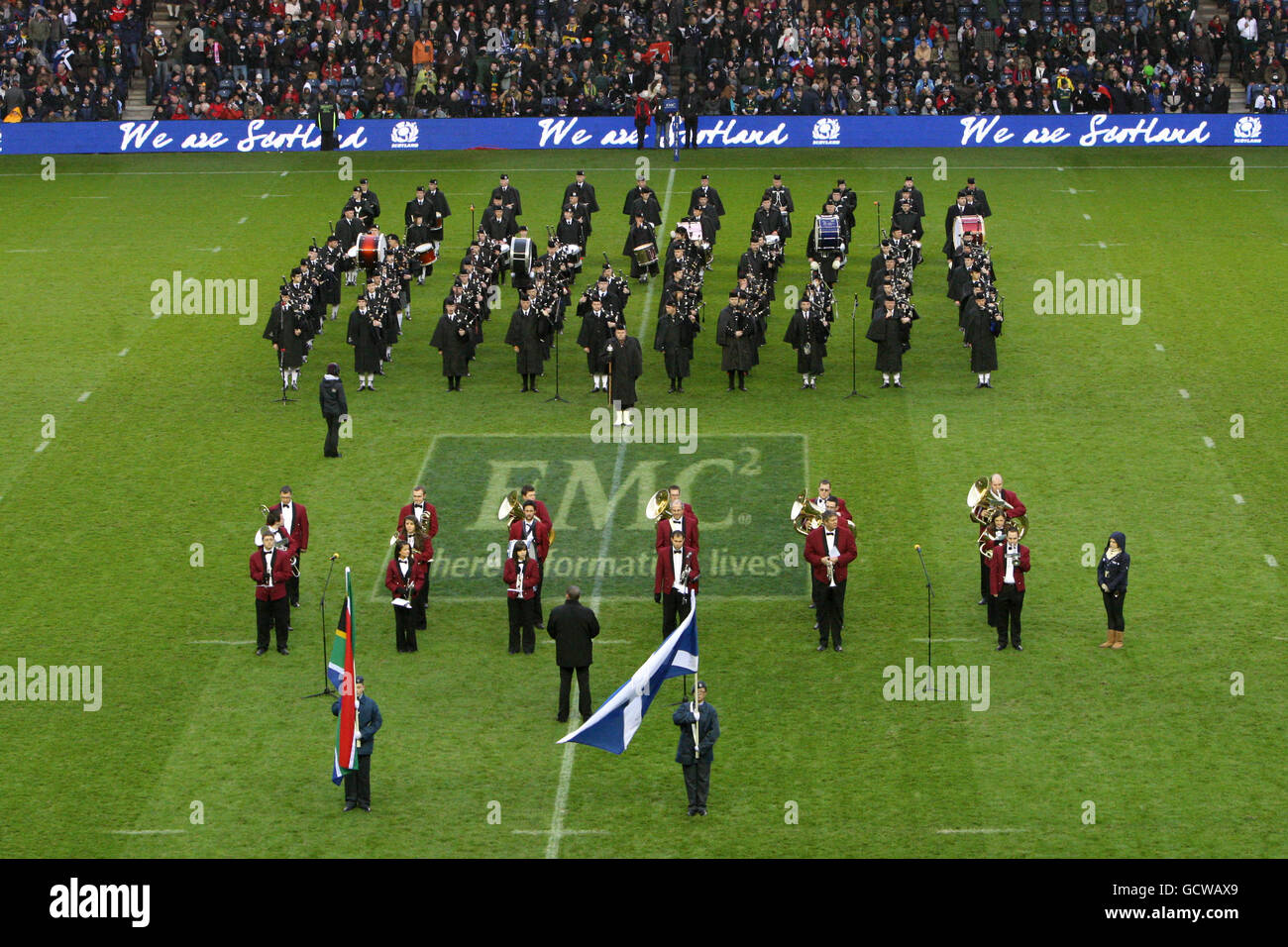 South africa flag on rugby hi-res stock photography and images - Alamy