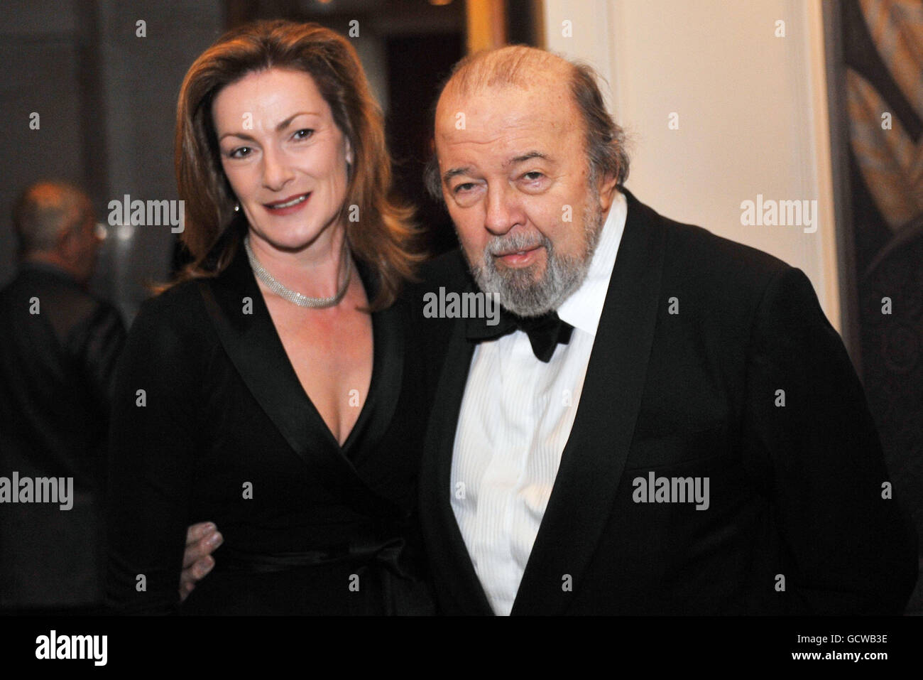 Sir peter lady hall arriving london evening standard theatre awards hi ...