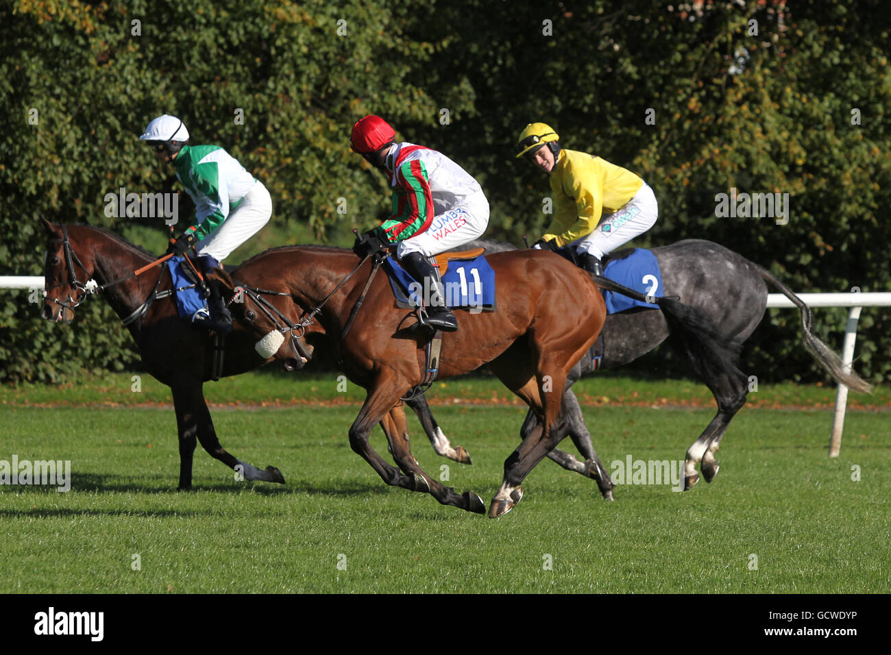 Horse Racing - Worcester Racecourse Stock Photo - Alamy