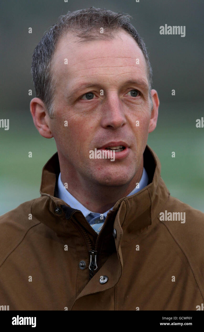 Trainer David Pipe during the Open Sunday Day at Cheltenham Racecourse ...